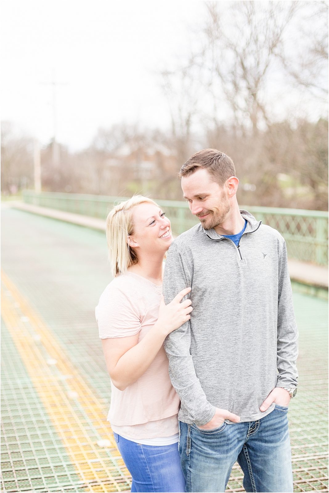 Historic Downtown Burlington Engagement | Bethany McNeill